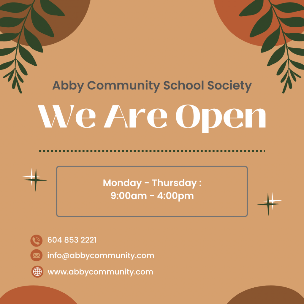 Abby Community School Society – Bringing great camps, events, programs ...
